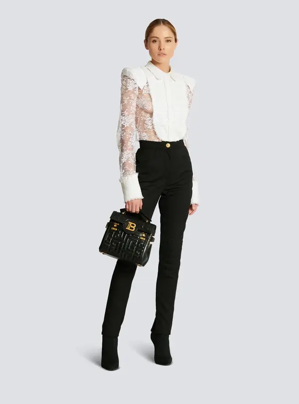 Balmain Wool Skinny-fit Trousers