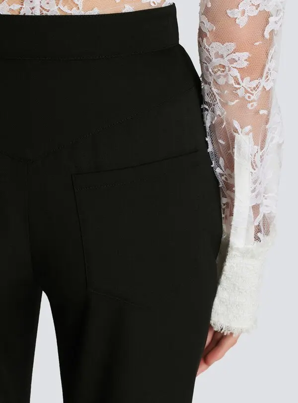 Balmain Wool Skinny-fit Trousers