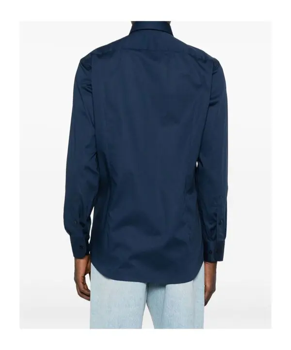 Etro Button-down Long-sleeved Shirt - Blue