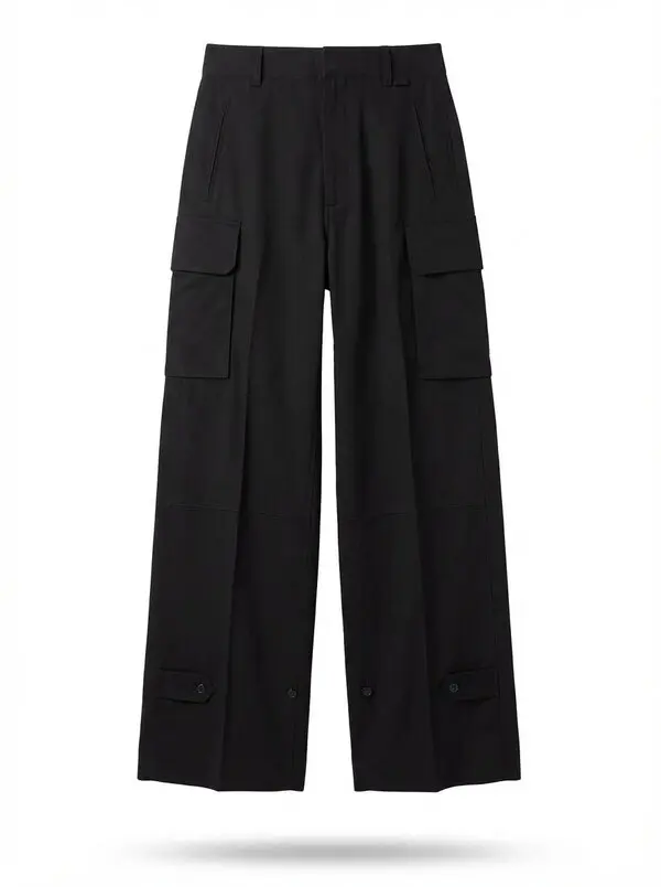 Saint Laurent Belt-loop Casual Cargo Pants - No