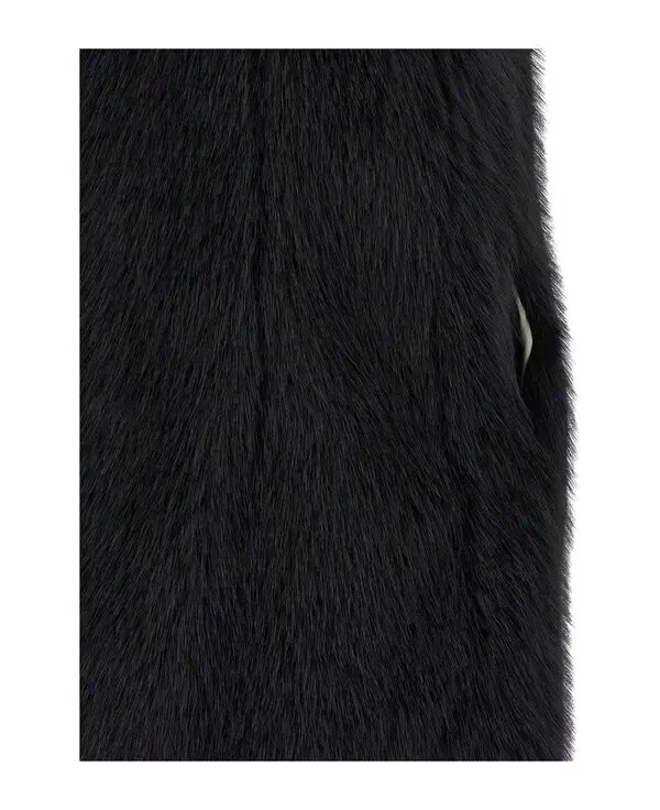Herno Faux Fur Sleeveless Gilet