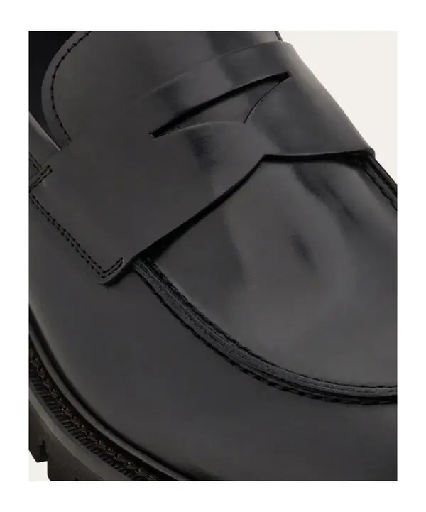 FERRAGAMO Leather Loafers