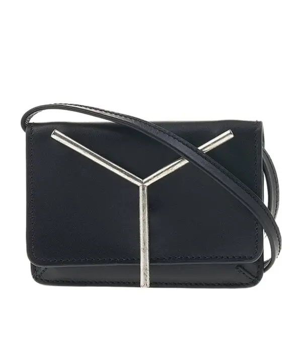 Y/project Flip Shoulder Bag - Black