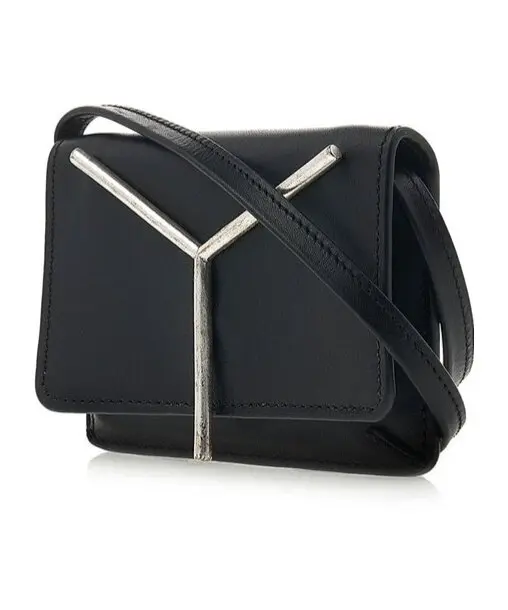 Y/project Flip Shoulder Bag - Black