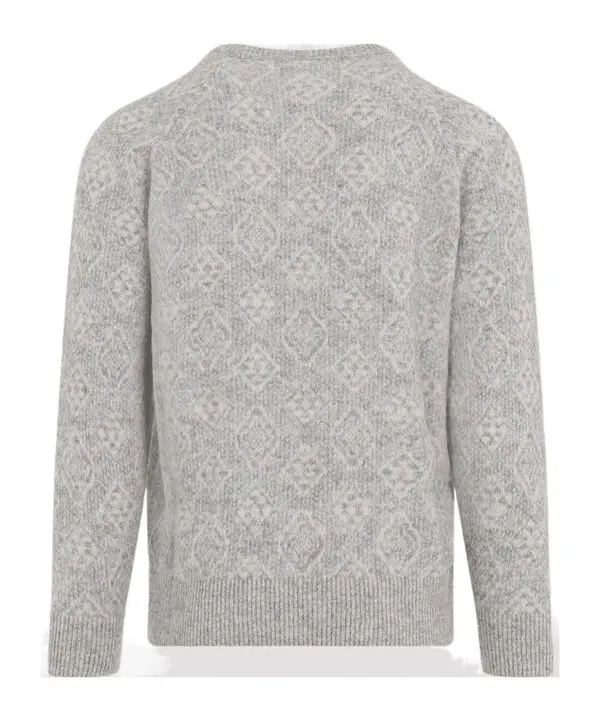 Brunello Cucinelli Patterned Crewneck Sweater
