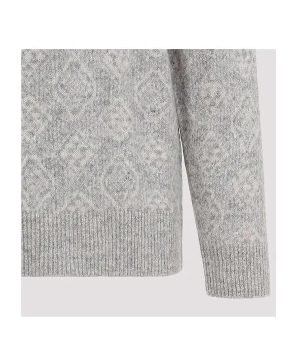 Brunello Cucinelli Patterned Crewneck Sweater