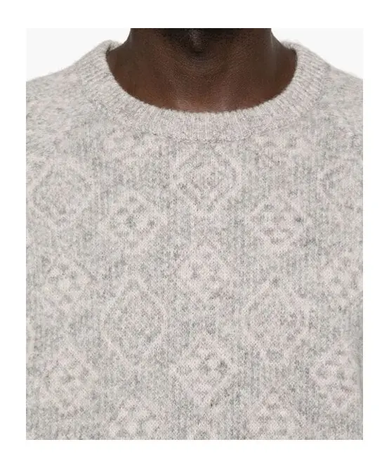 Brunello Cucinelli Patterned Crewneck Jumper