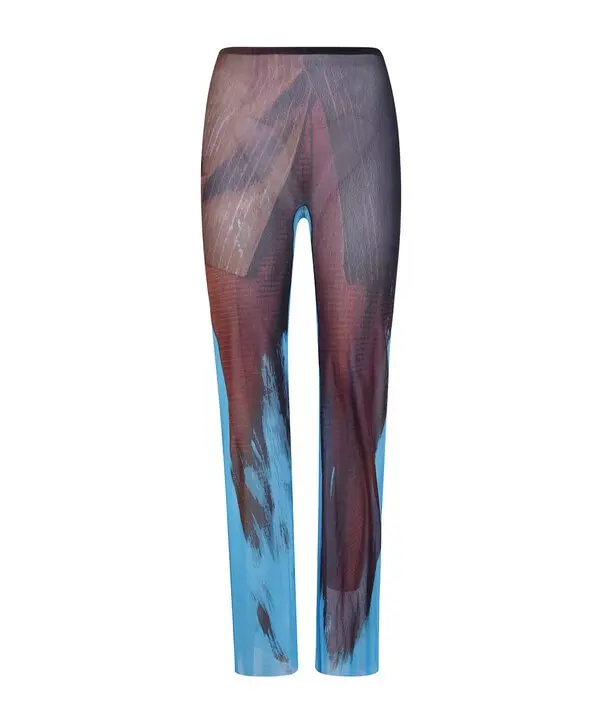JEAN PAUL GAULTIER Printed Mesh Trousers