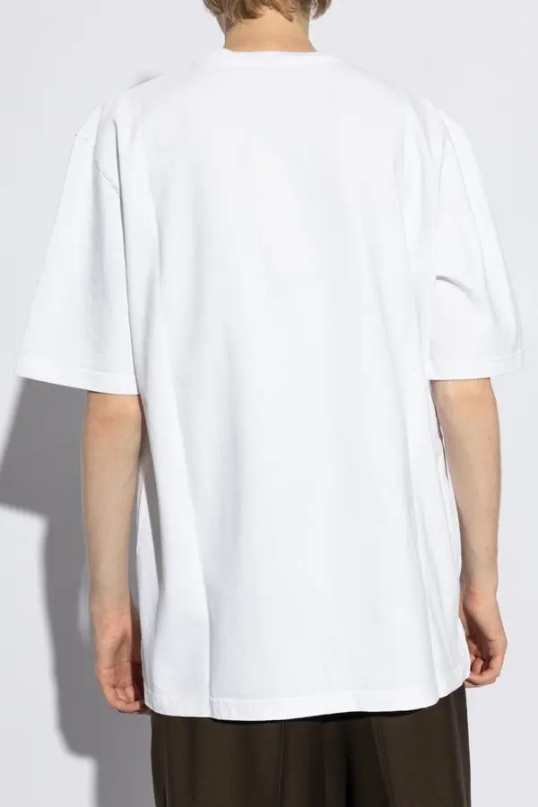 Marni Logo Patch Crewneck T-shirt - White