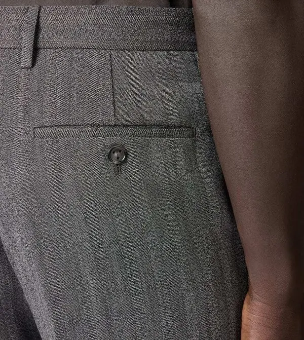 TOD'S Tailored Pinstripe Trousers