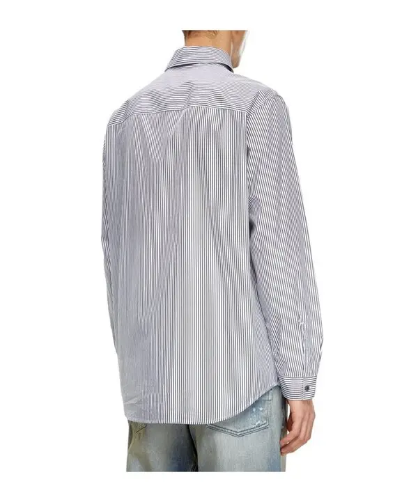 DIESEL® S-simply-e Striped Long-sleeved Shirt