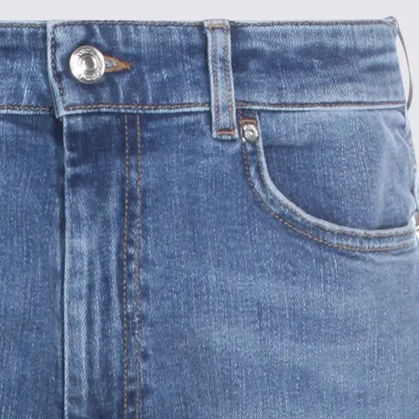 Sportmax Belt Loop Jeans - Blue