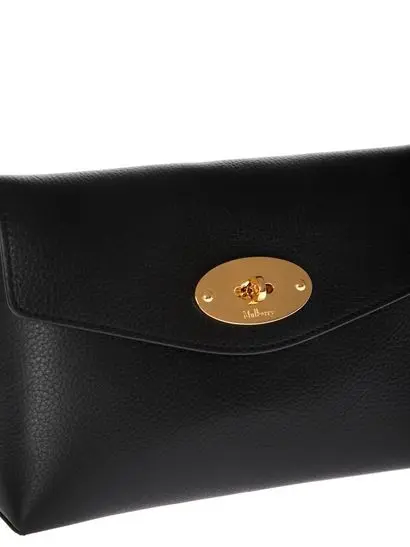 Mulberry Darley Cosmetic Pouch Bag - Black