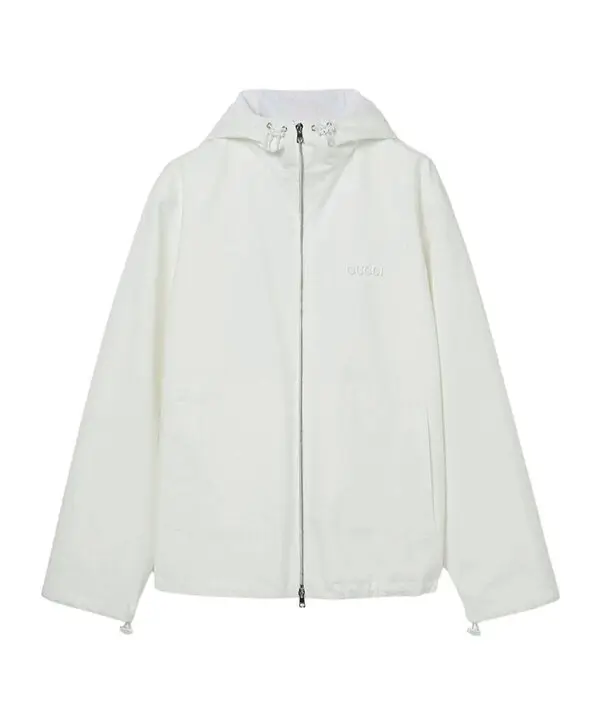 Gucci Water Repellent Hooded Jacket