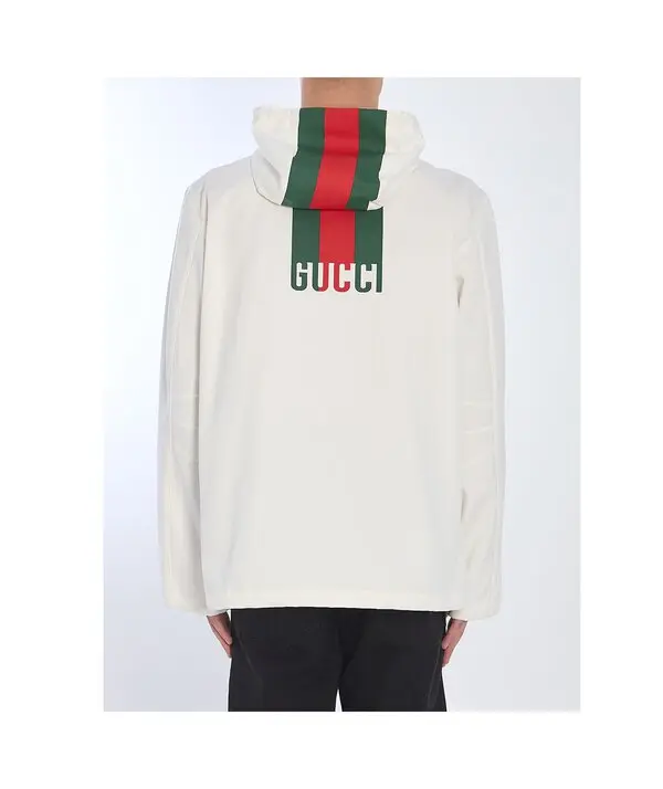 Gucci Water Repellent Hooded Jacket
