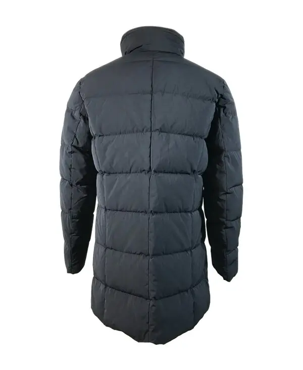 Emporio Armani Quilted Down Jacket With Stand Collar