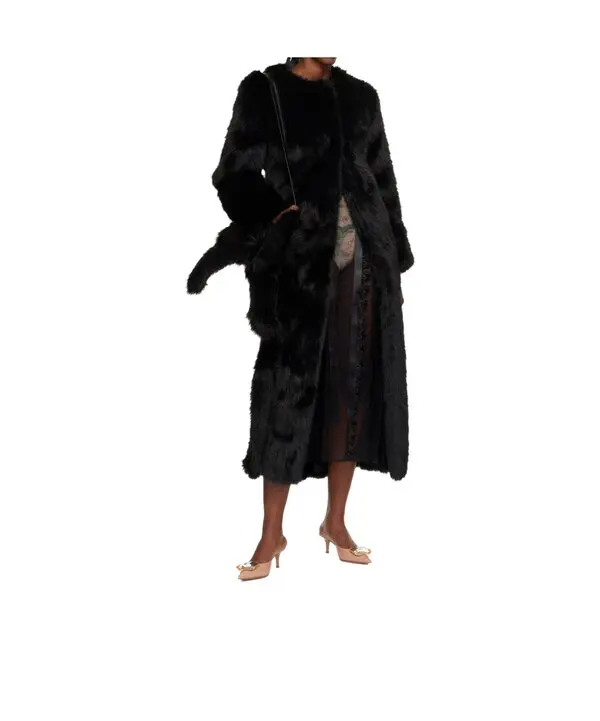 Simone Rocha Faux Fur Hare Shoulder Bag