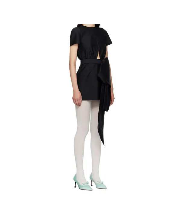 SHUSHU/TONG Twill Mini Dress