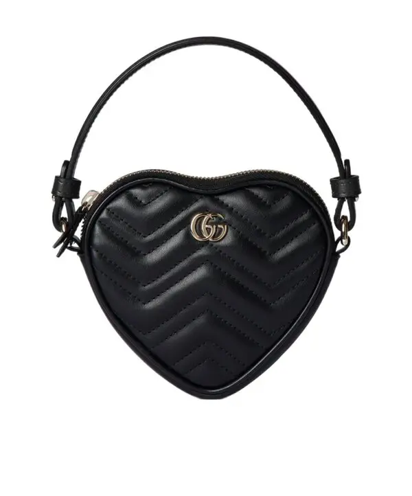 Gucci Gg Marmont Mini Heart Bag