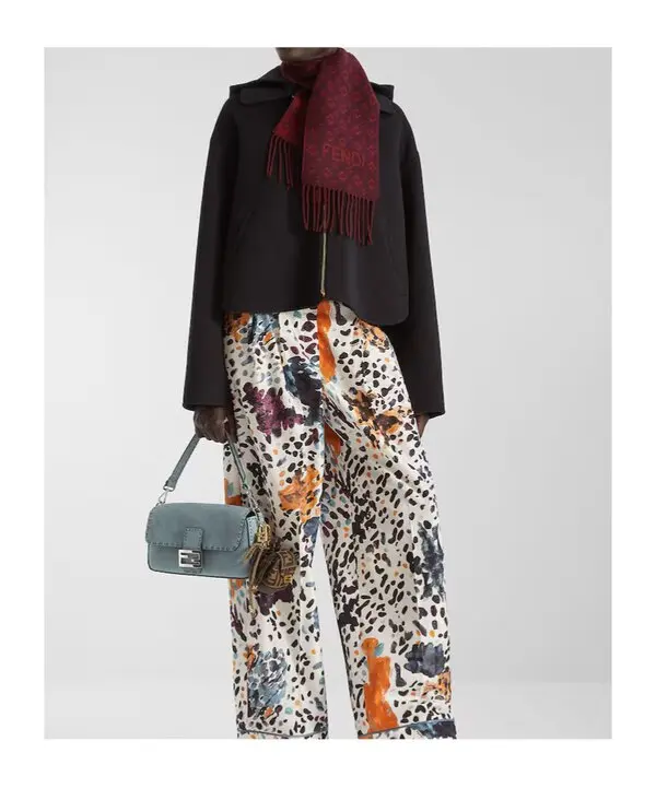 Fendi Hooded Zip-up Jacket