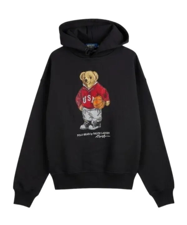 Ralph Lauren Polo Bear Printed Hoodie