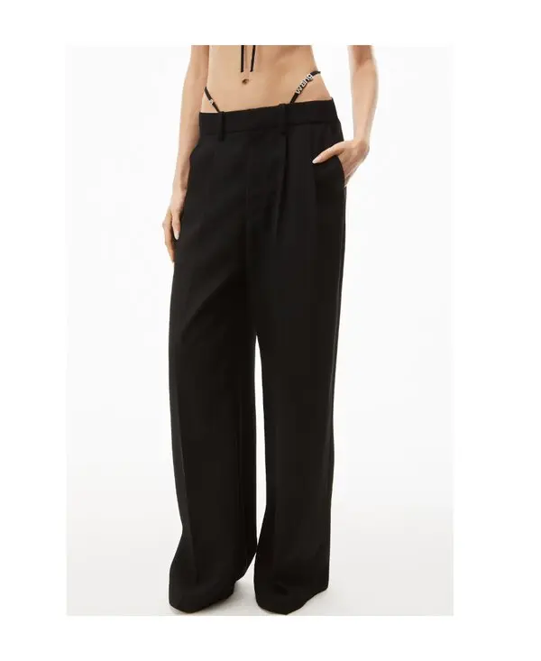 Alexander Wang G-string Low-waisted Trousers