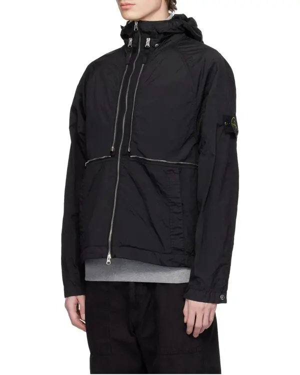 Stone Island Convertible Hooded Jacket