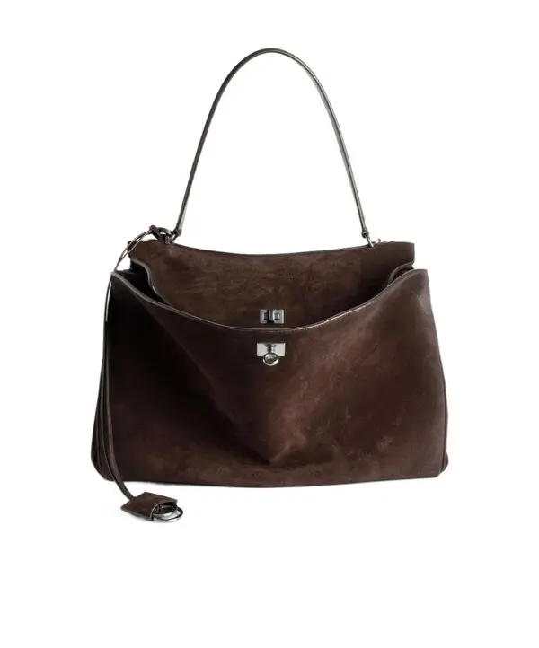 Balenciaga Rodeo Large Handbag - Light Brown