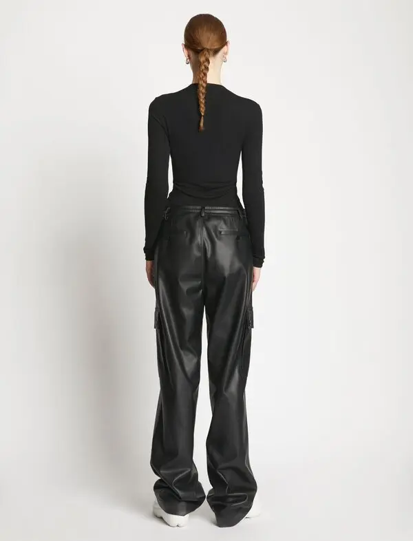 Proenza Schouler V-neck Crepe Top