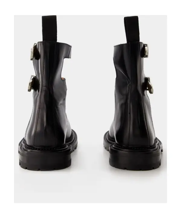 Toga Buckled Ankle Boots