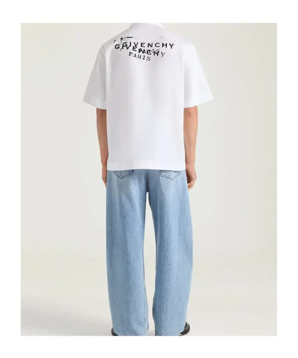 Givenchy Stamp Printed Short-sleeved Shirt