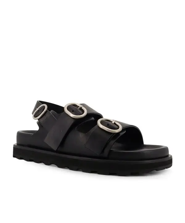 JIL SANDER Buckled Ankle Strap Sandals