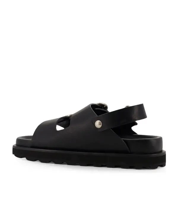 JIL SANDER Buckled Ankle Strap Sandals