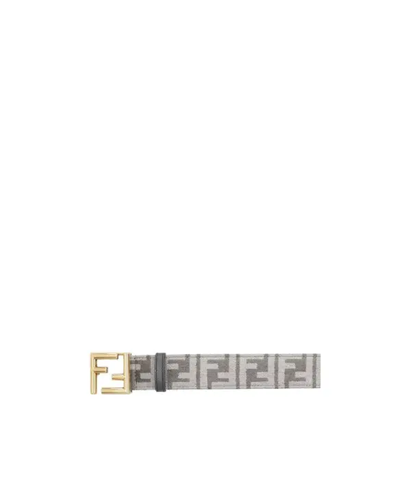 Fendi Ff Monogram Leather Belt