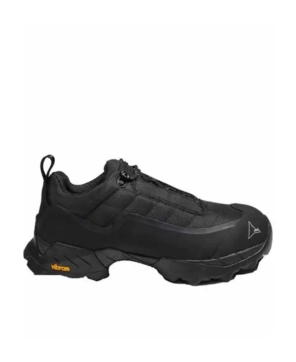 ROA Quilted Low-top Trainers - Black