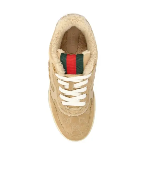 Gucci Re-web Sneakers - Nude