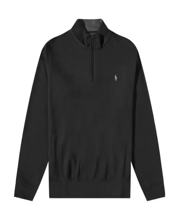Ralph Lauren Polo Pony Logo Embroidered Quarter Zip Jumper