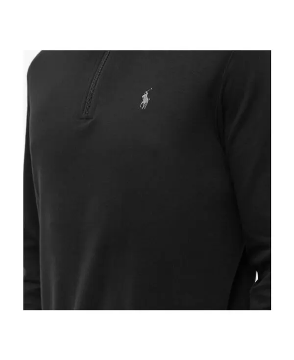 Ralph Lauren Polo Pony Logo Embroidered Quarter Zip Jumper