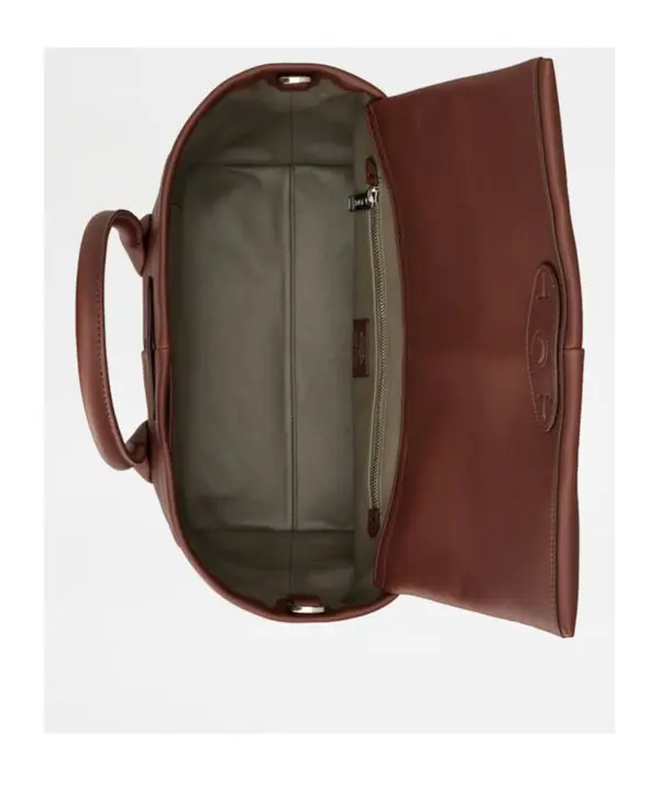 TOD'S Small Di Top Handle Bag - Brown