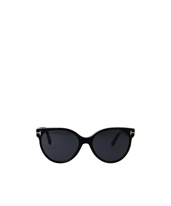 TOM FORD Tallulah Round Frame Sunglasses - Black
