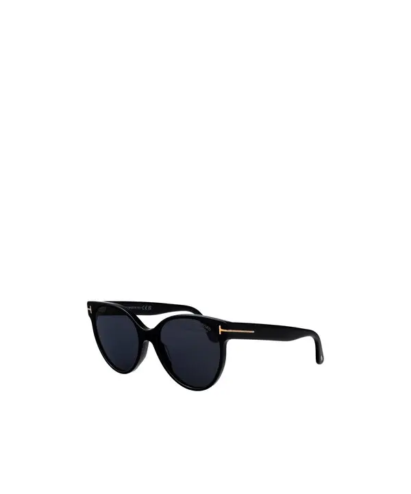 TOM FORD Tallulah Round Frame Sunglasses - Black