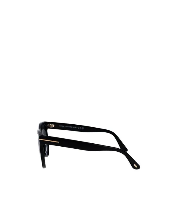 TOM FORD Tallulah Round Frame Sunglasses - Black