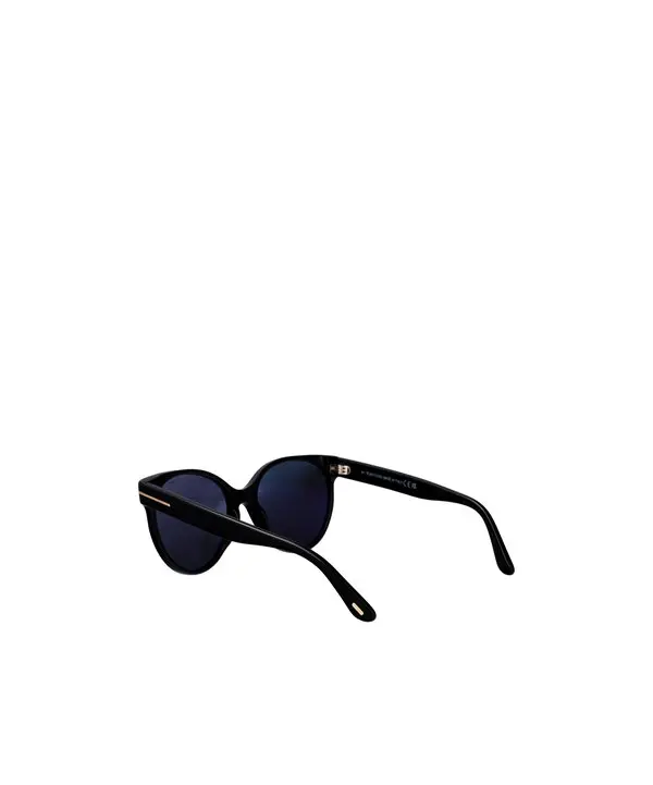 TOM FORD Tallulah Round Frame Sunglasses - Black