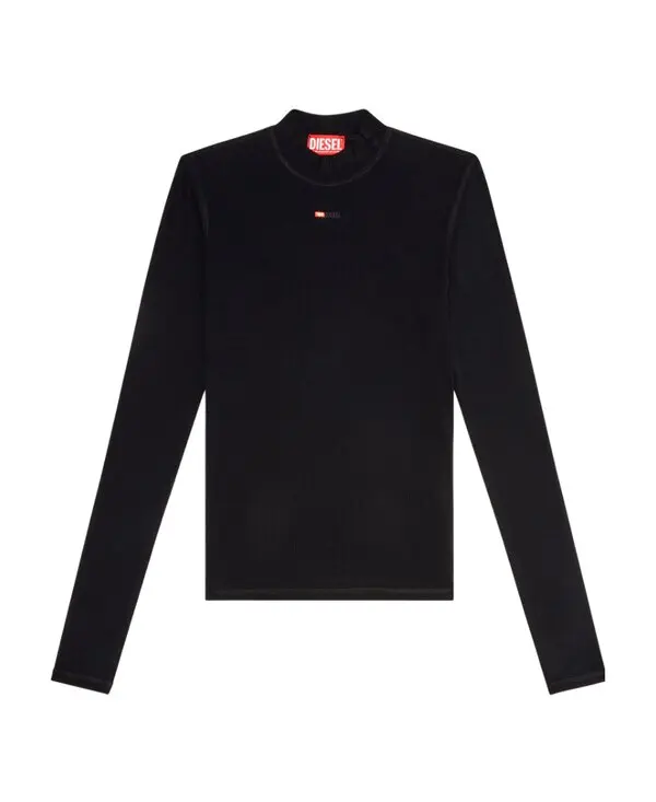 DIESEL® T-mokky-ls-microdiv Top - Black