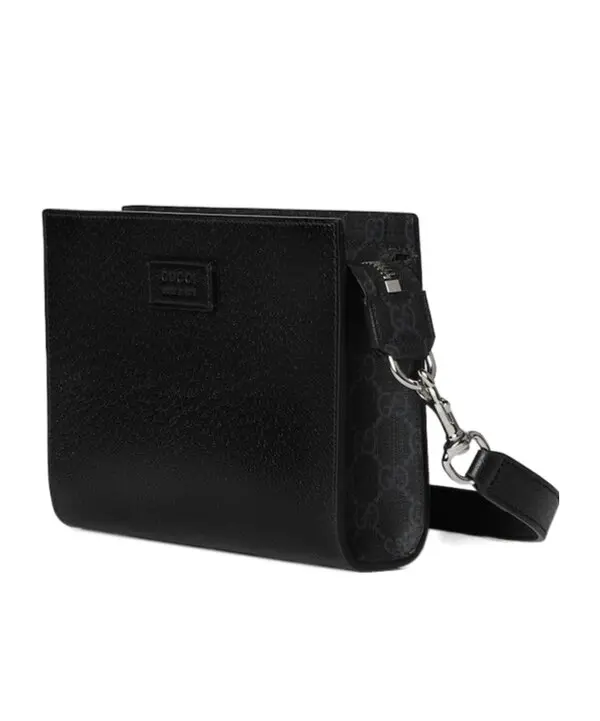 Gucci Logo Patch Super Mini Crossbody Bag