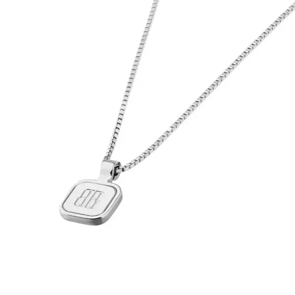 Balenciaga Nano Square Long Necklace