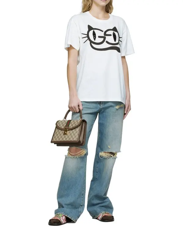 Gucci Ophidia Small Top Handle Bag