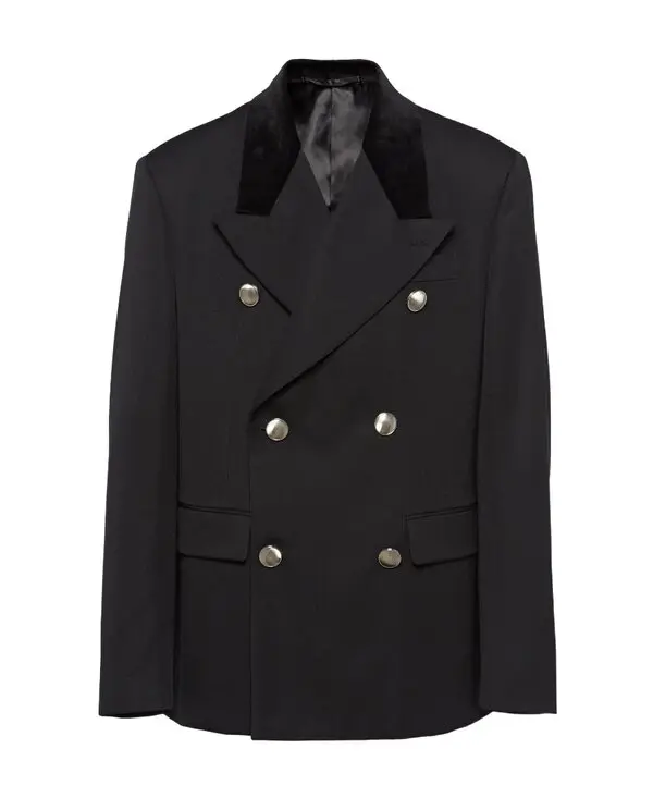 Prada Double-breasted Tailored Blazer