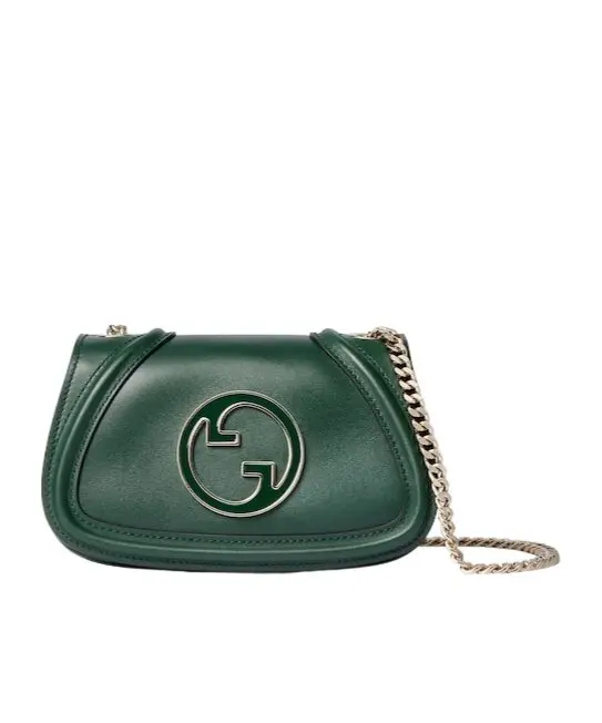 Gucci Blondie Small Shoulder Bag - Green