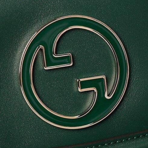 Gucci Blondie Small Shoulder Bag - Green